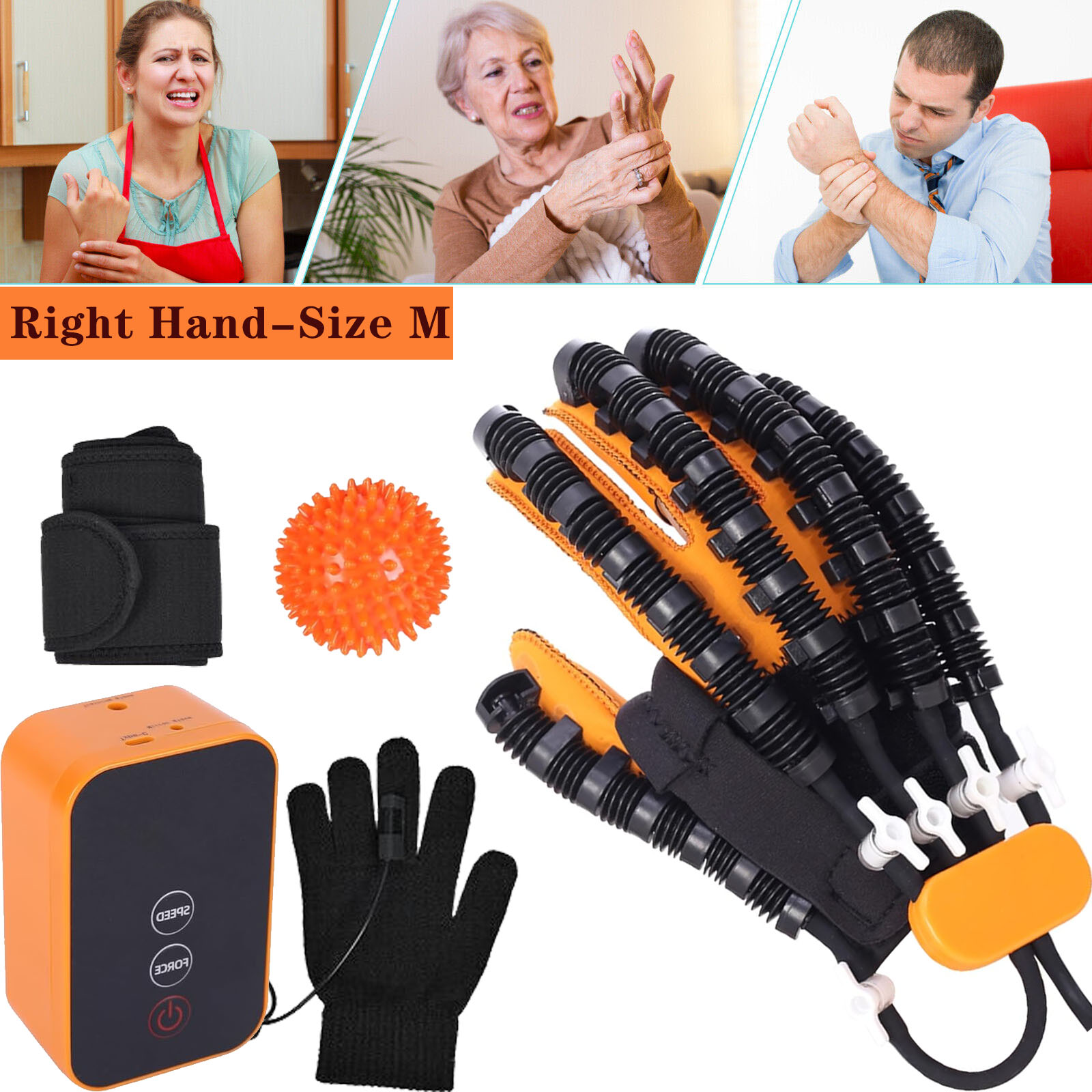 Zupora Finger Exercising Trainer Finger Flexion and Extension, Training ...