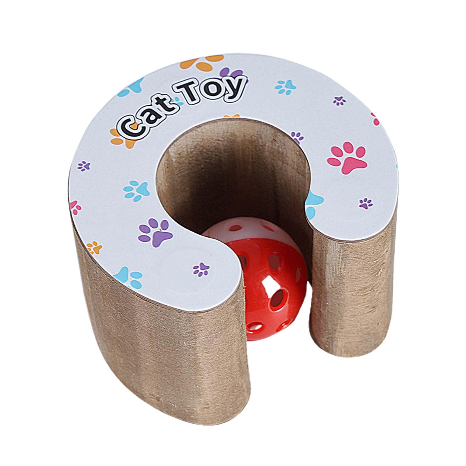 Reheyre 1 Set Pet Exercise Toy with Bell Ball Accordion Shape Foldable ...