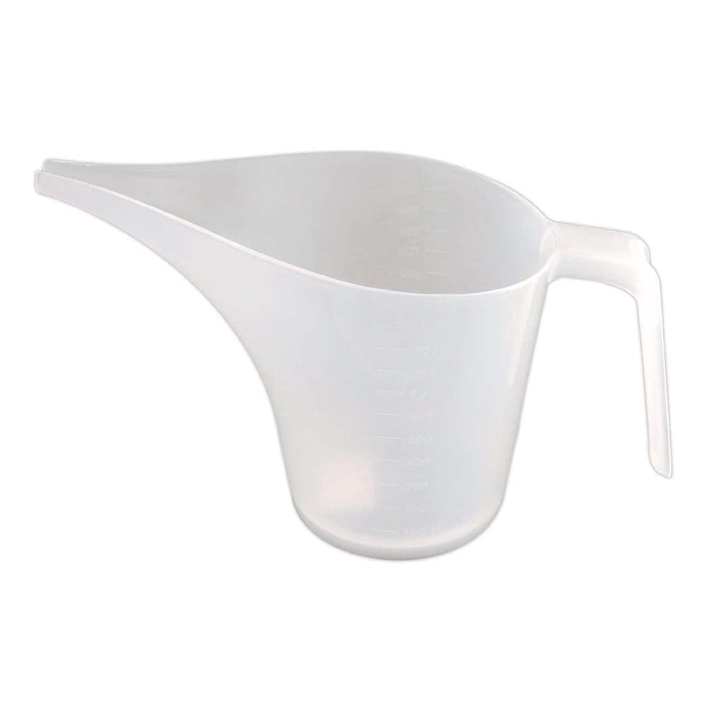 Reheyre 1000ml Plastic Funnel Measuring Cup with Scale Cooking Baking ...