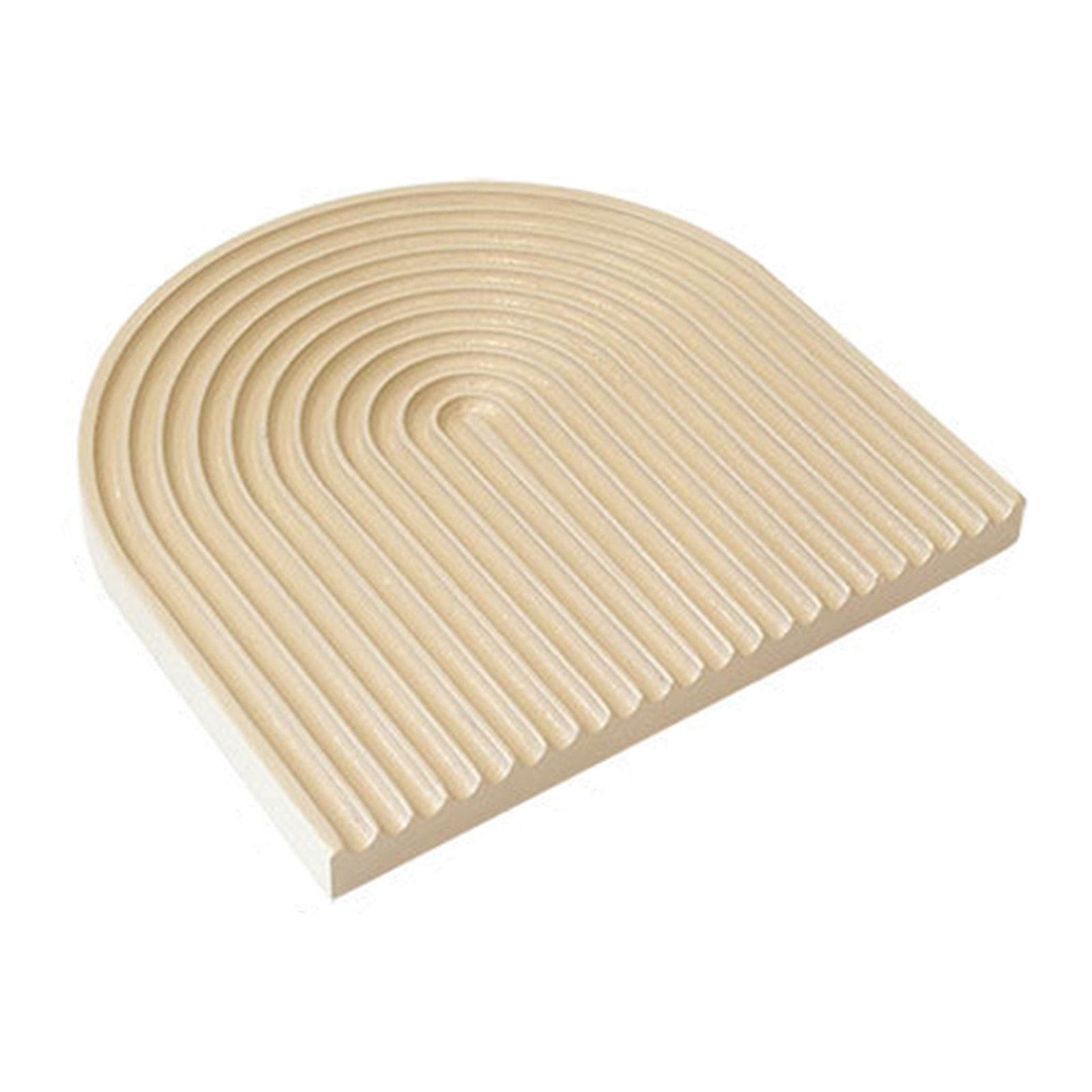 Reheyre Handmade Carved Wood Dessert Tray - Elegant Ripple Decor ...