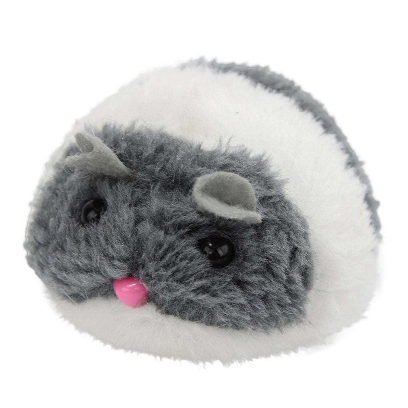 Reheyre Plush Mouse Clockwork Toy Bite Resistant Cat Teasing ...