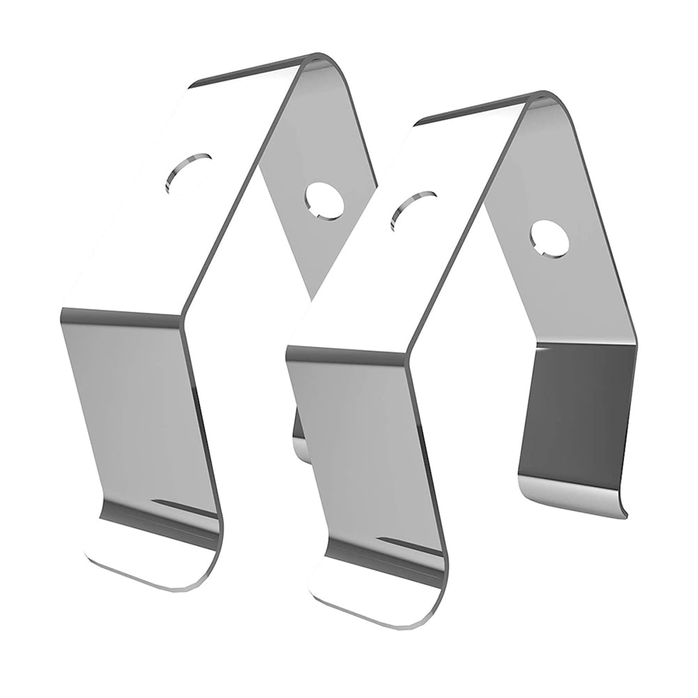 Reheyre Set of 2 Stainless Steel BBQ Thermometer Probe Clips - 5mm Hole ...