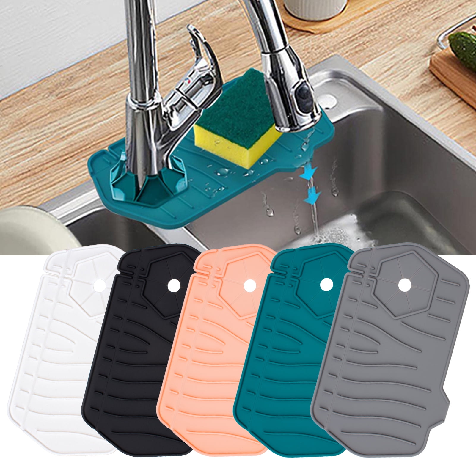 Reheyre Sink Drying Pad - Soft Slope Design, Double-sided Available ...