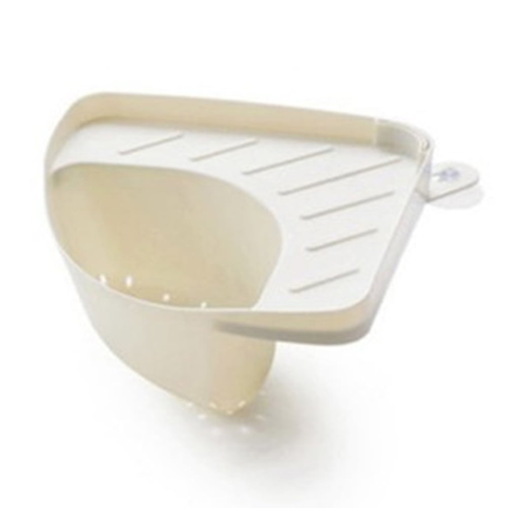 Reheyre Triangular Kitchen Sink Waste Storage Holder - Corner Mounted ...