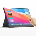 Rehisk 15.6" Large Touchscreen Computer Laptop Monitor, Lightweight ...