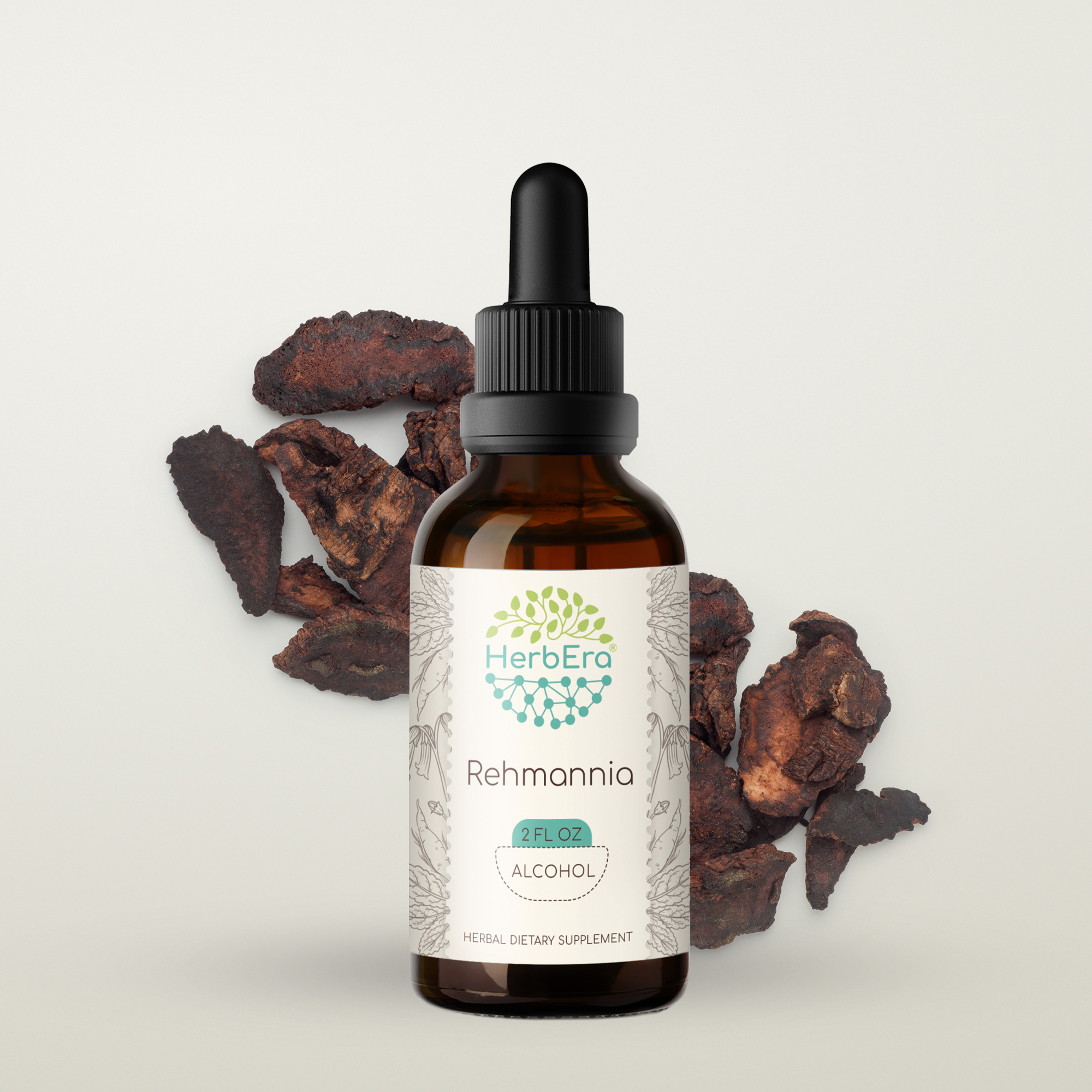 Rehmannia Alcohol Herbal Extract Tincture, Super-Concentrated Organic ...