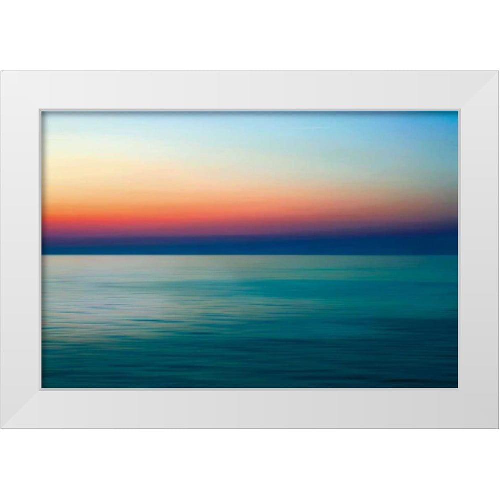 Rehner, John 24x17 White Modern Wood Framed Museum Art Print Titled ...