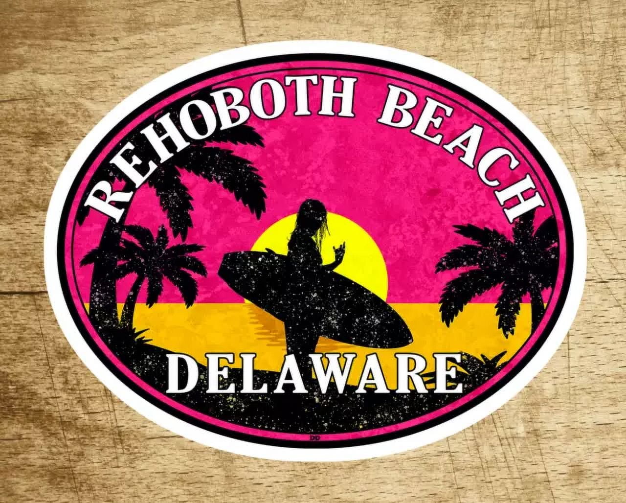 Rehoboth Beach Delaware Decal Sticker Ocean Travel X Phone Decal Water ...