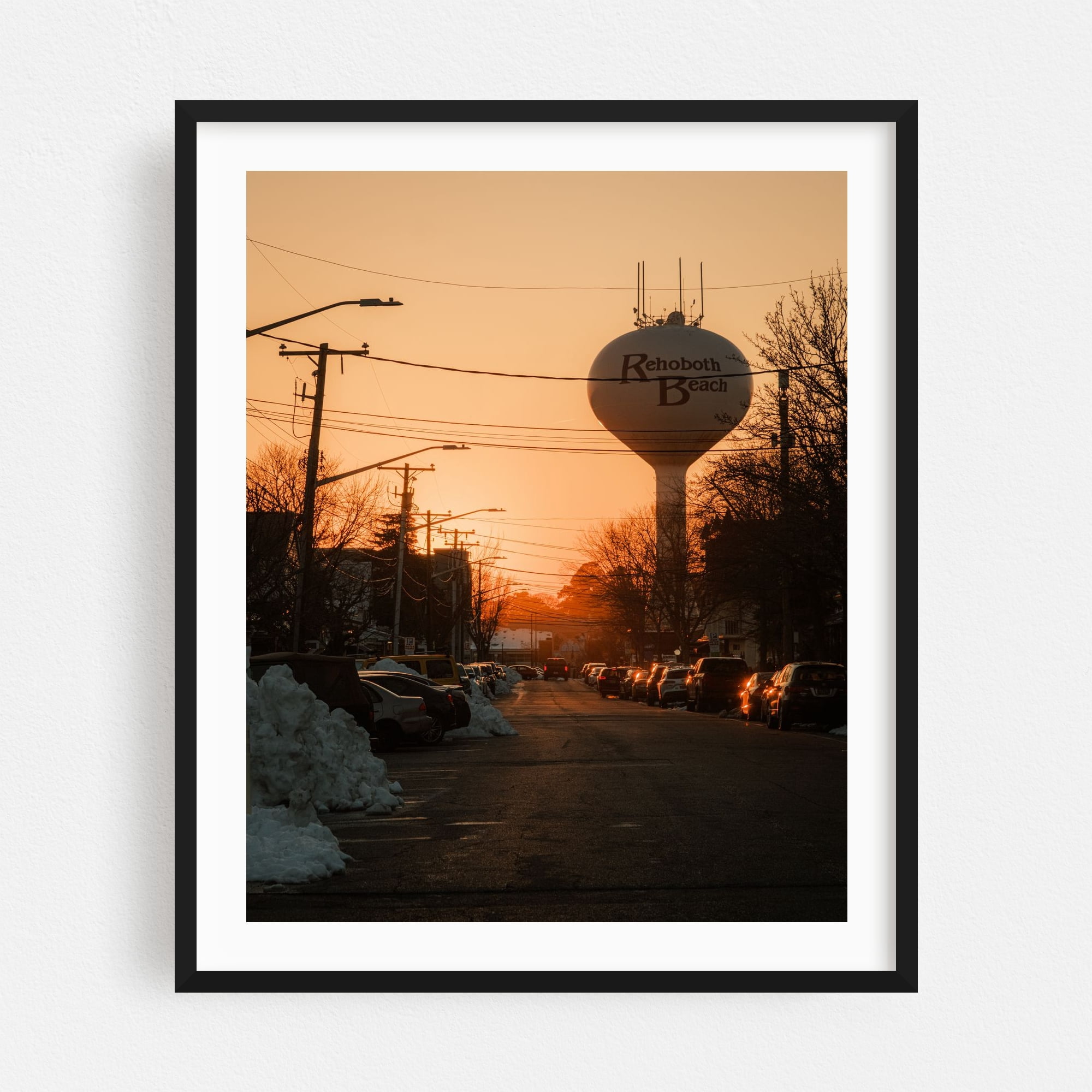 Rehoboth Beach at Sunset - Rehoboth Beach Delaware Photography Sunset ...