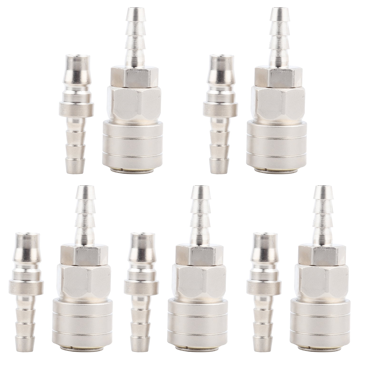 Reiche 1 Set Air Quick Connector Pneumatic Self‑Locking Pipe Fitting ...