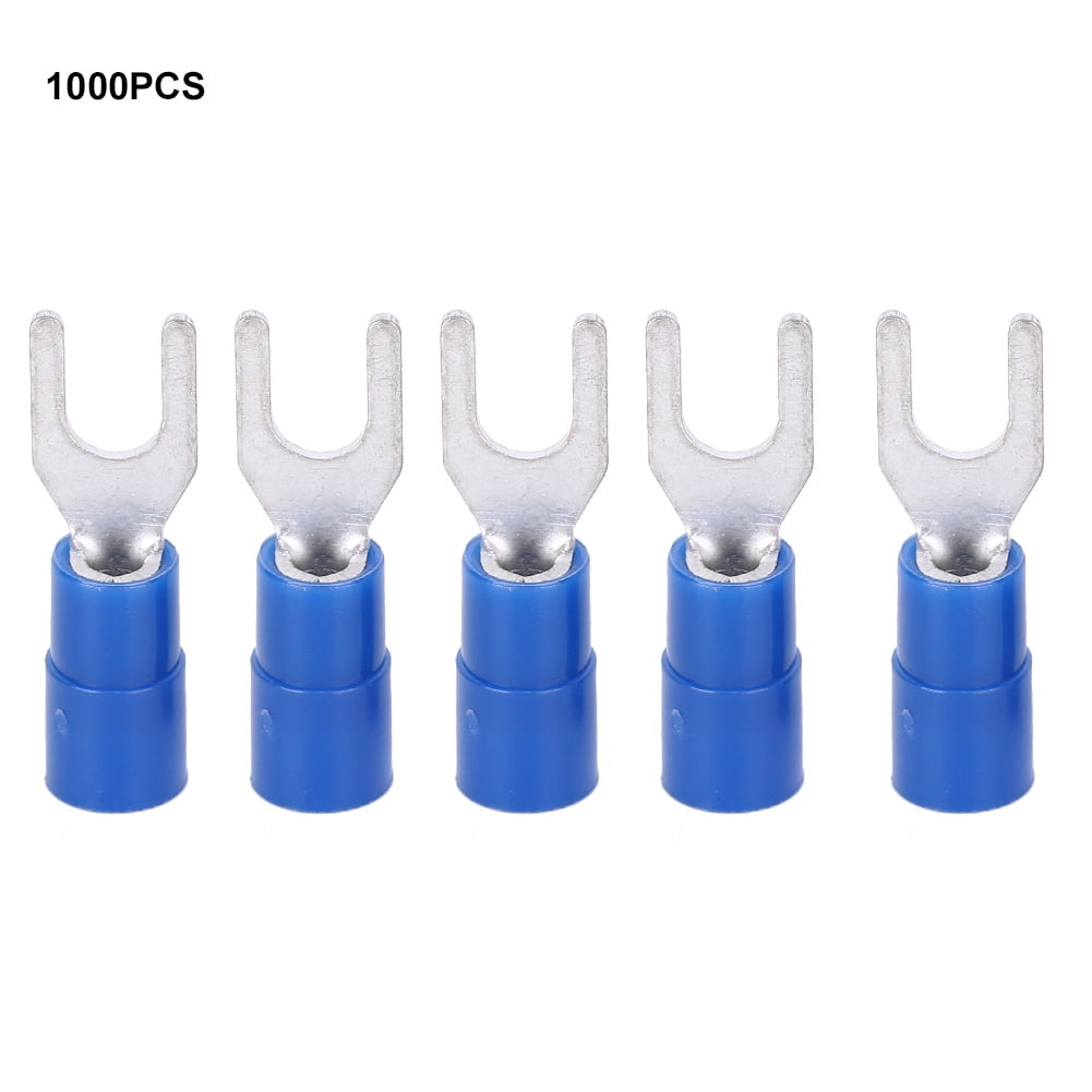 Reiche 1000Pcs SNY2-5 U-Type Cold Pressed Terminal Wire Crimp Terminal ...