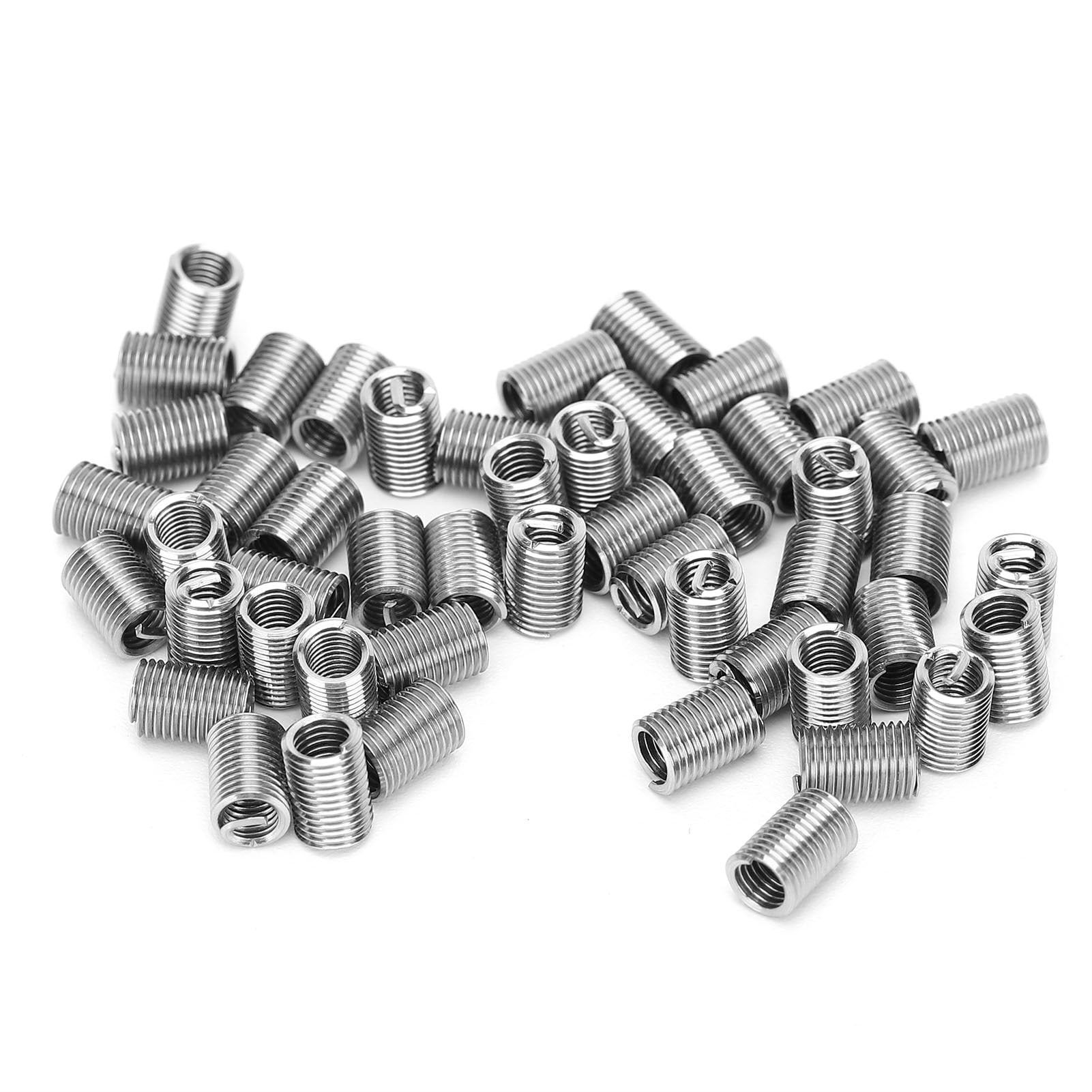 Reiche 50Pcs Wire Thread Insert Screw Brace Bushing Repairing ...