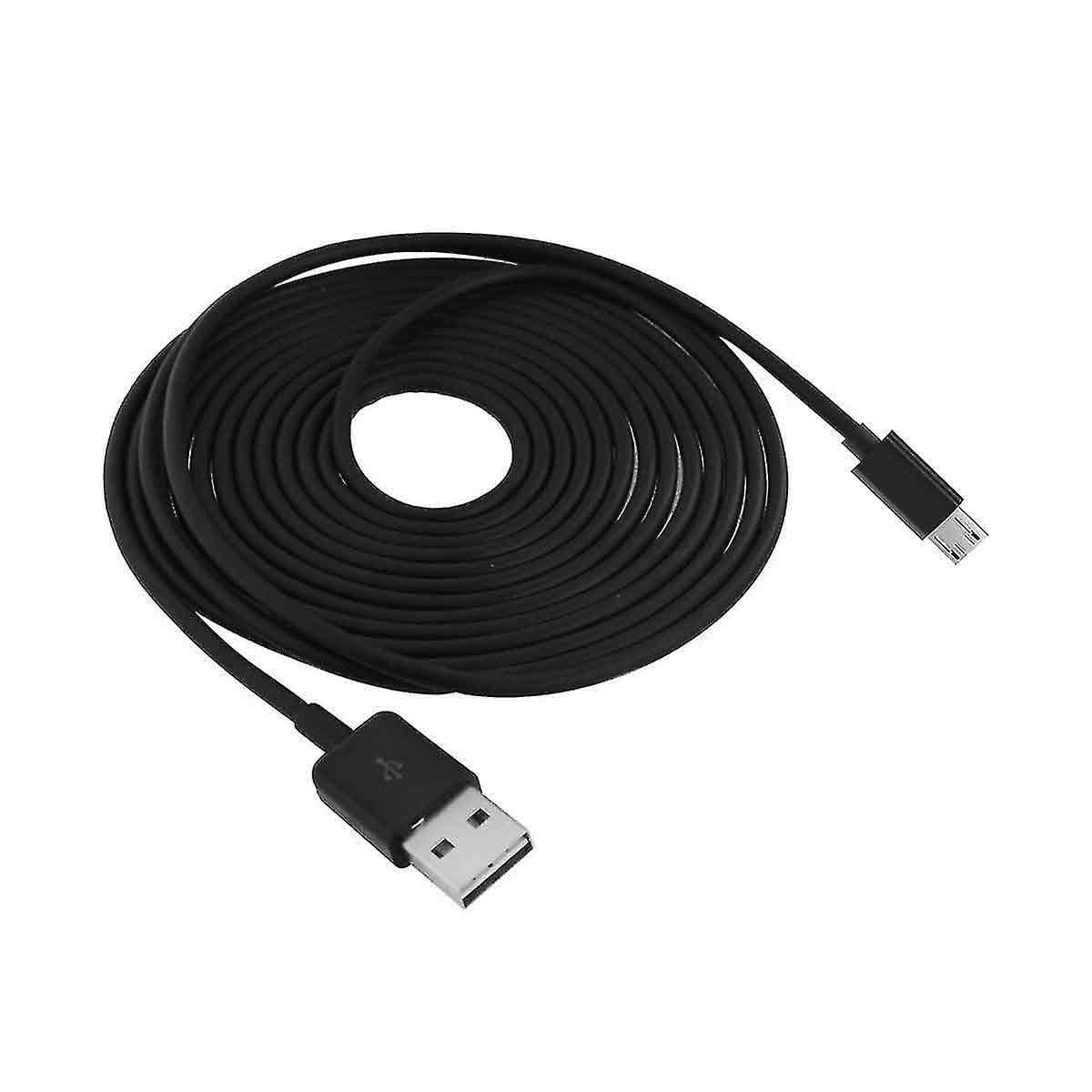 Reiche 5m Extra Long Micro Usb Cable For Usb Power Supply Surveillance ...