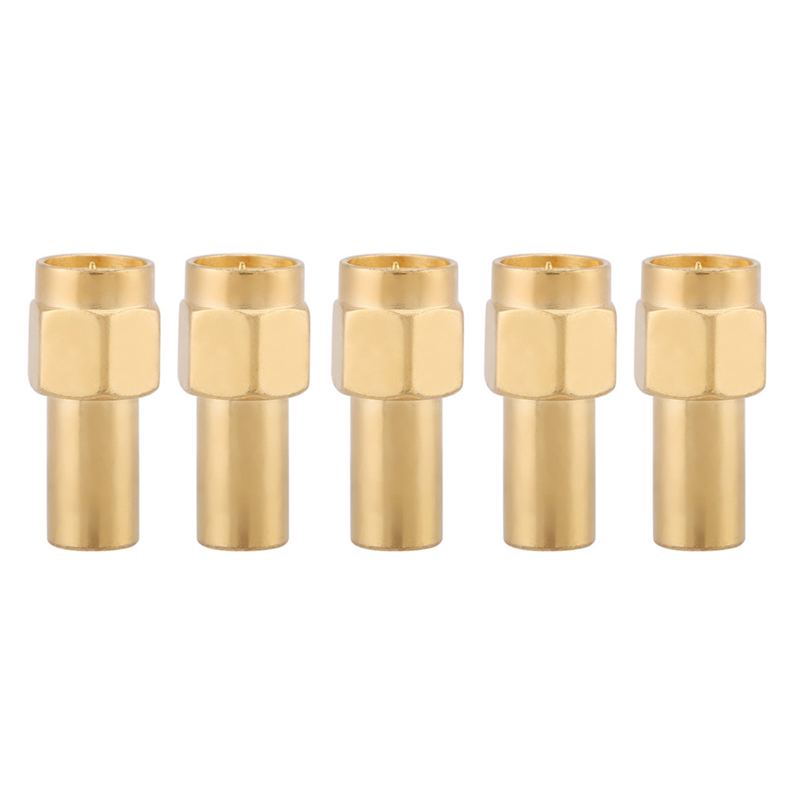 Reiche 5pcs SMA Male Connector RF Coaxial Matched Terminator ...
