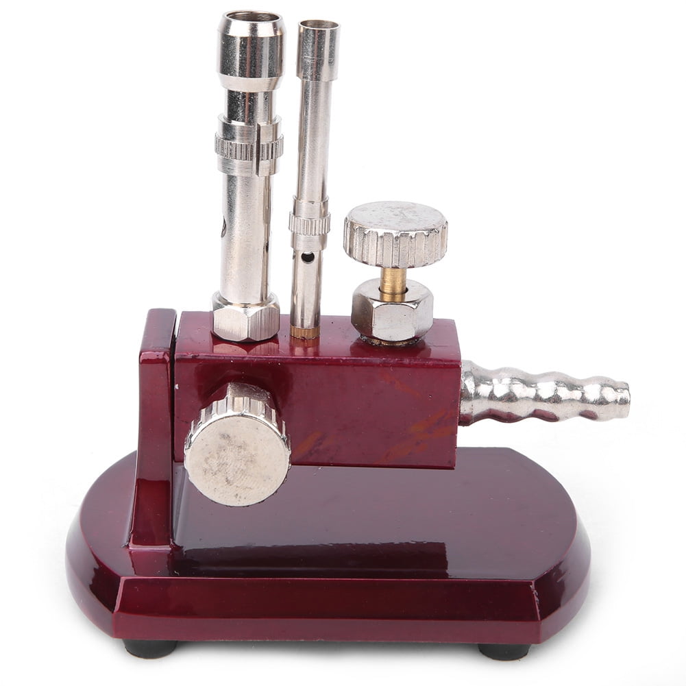 Reiche Dental Micro Burner Double Tube Rotatable Gas Propane Light Lab ...