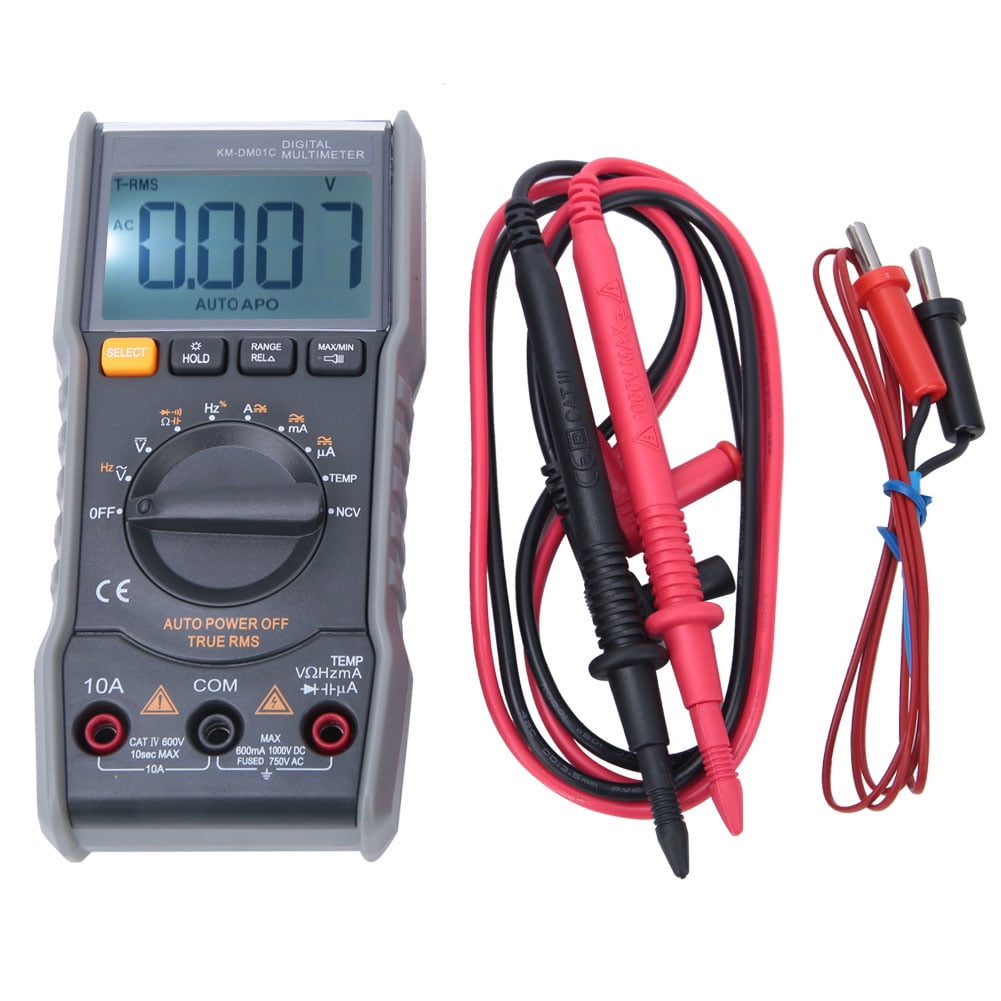 Reiche Mini Hand-Held Digital Multimeter Portable Automatic Range Non ...