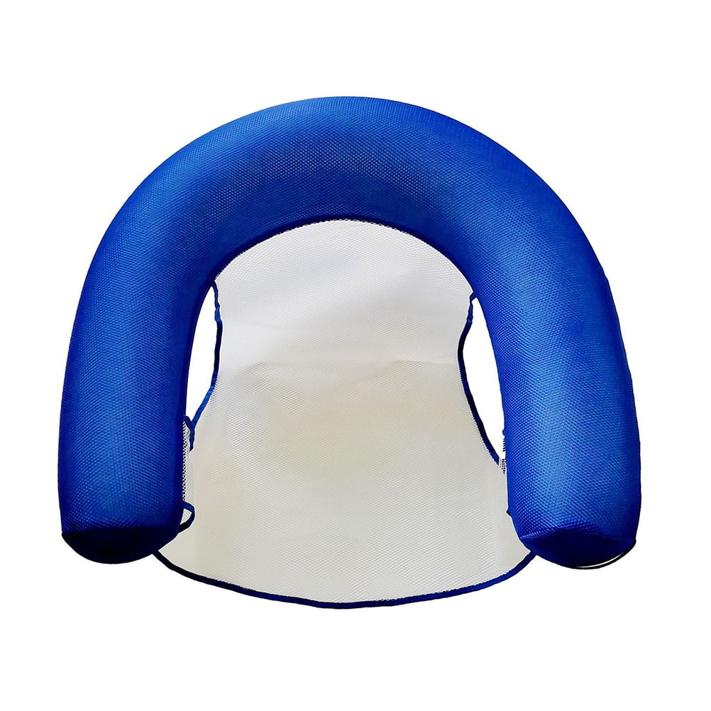 Reiche U Seat Inflatable Pool Lounger with Comfortable Sling Seat ...