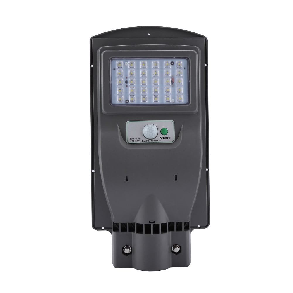 Reiche 30LED 20W LED Solar Street Light Garden Courtyard Lamp Human Body Sensor Waterproof ...