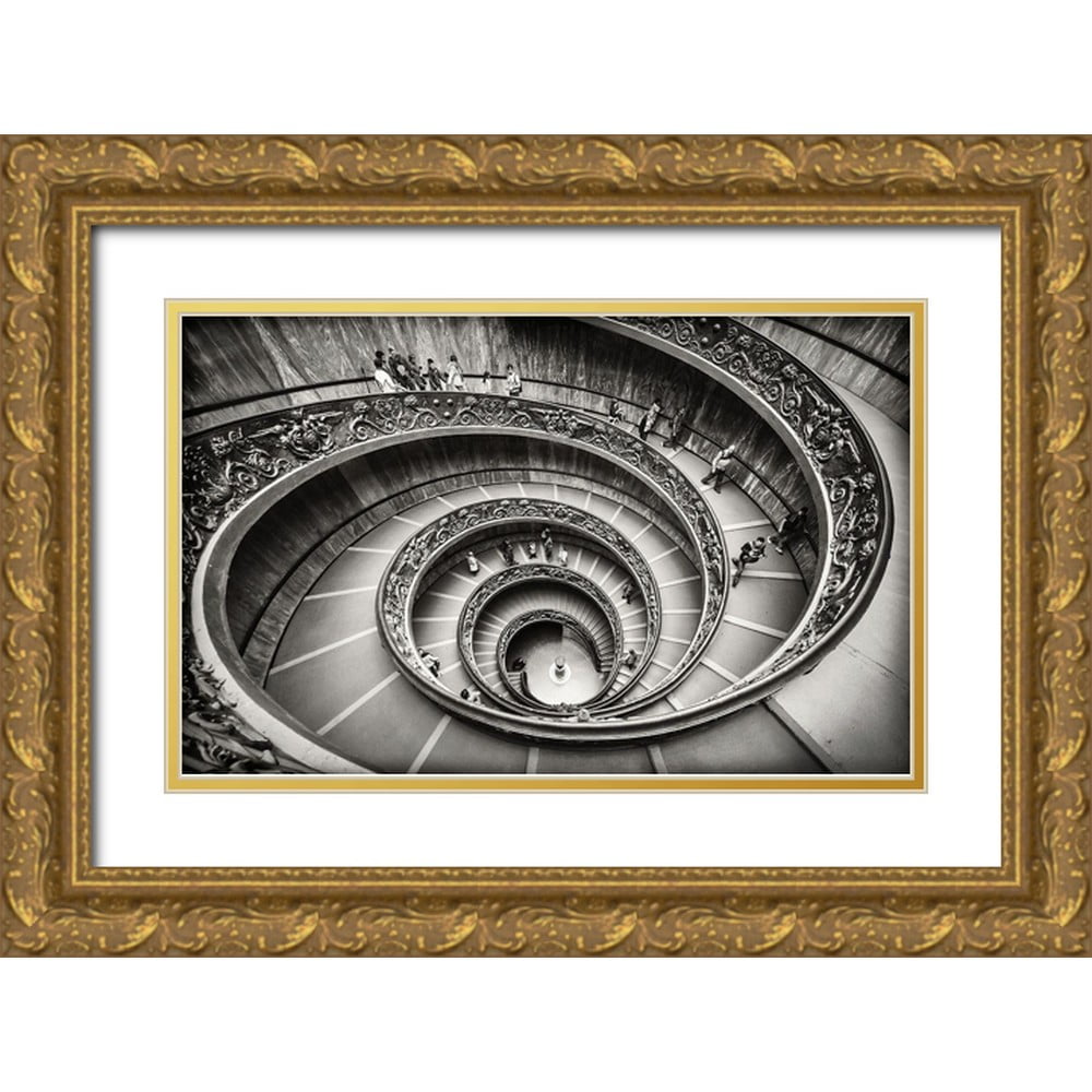 Reichert, Renate 24x17 Gold Ornate Wood Framed with Double Matting ...