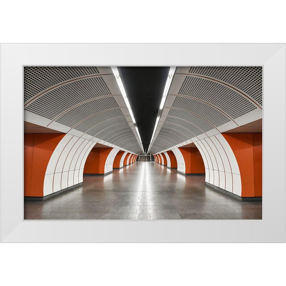 Reichert, Renate 24x17 White Modern Wood Framed Museum Art Print Titled ...