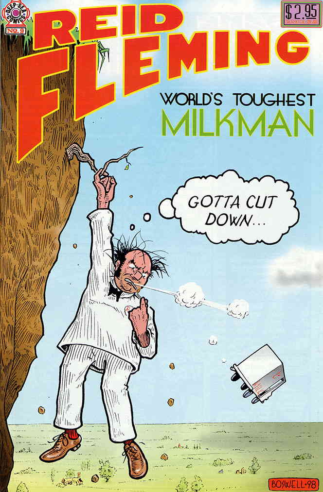 Reid Fleming, World's Toughest Milkman #9 VF ; Deep Sea Comic Book ...