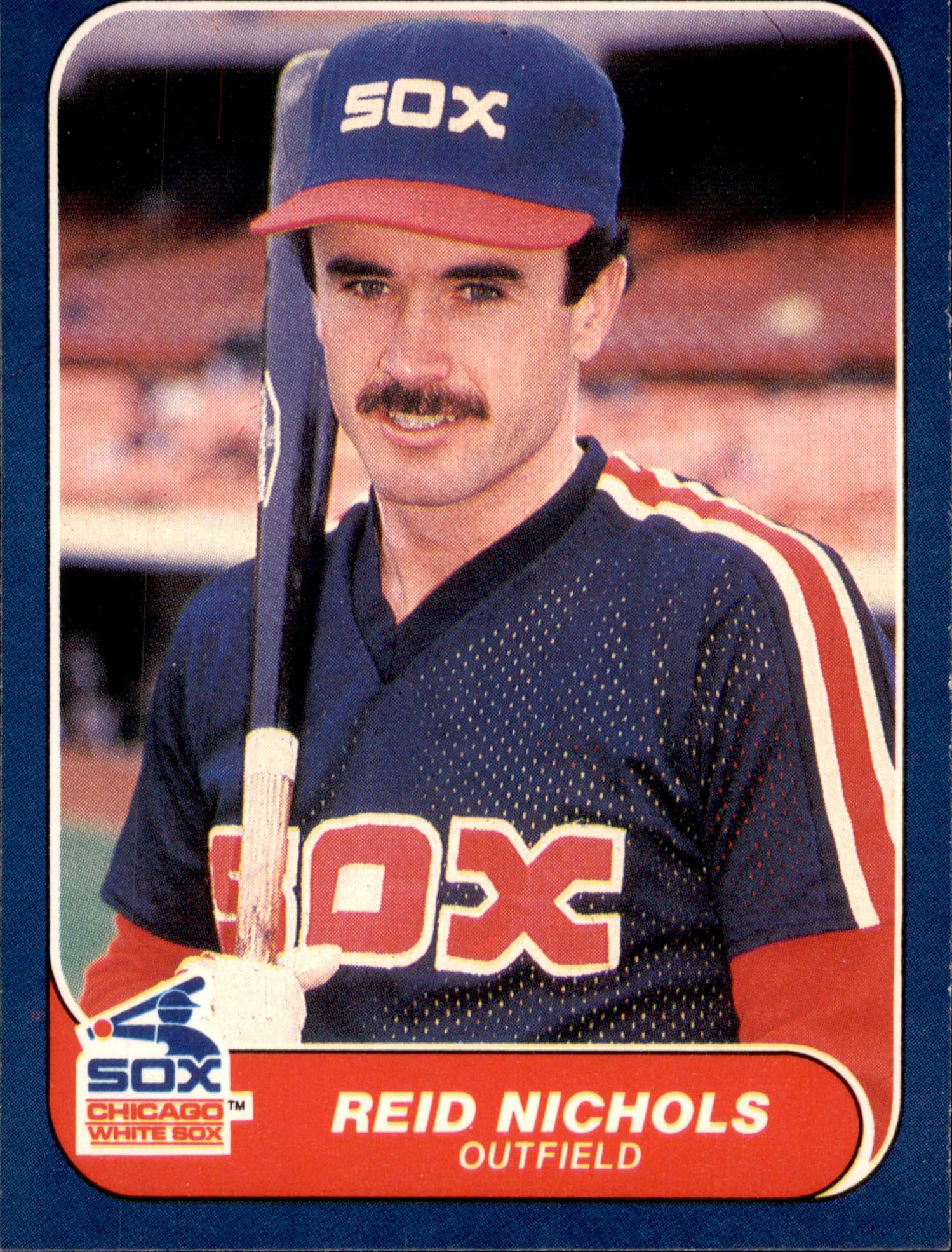 Reid Nichols #214 1986 Fleer - Walmart.com