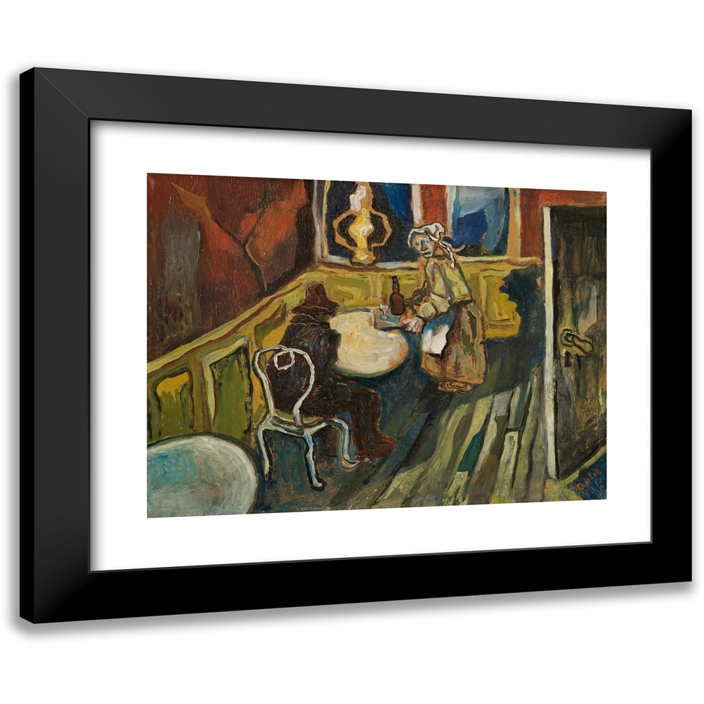 Reidar Aulie 24x19 Black Modern Framed Museum Art Print Titled ...
