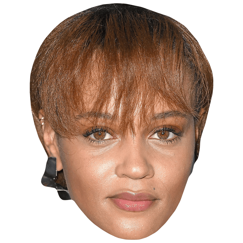 Reign Edwards (Short Hair) Celebrity Mask, Flat Card Face, Fancy Dress ...