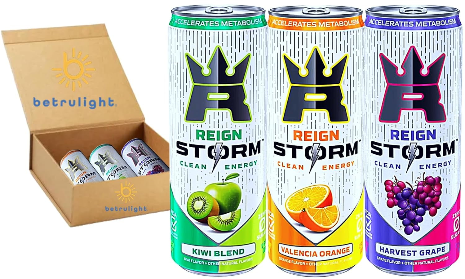 Reign Energy Drinks | Storm is a Sugar , Plant Based Energy Drink Include Blend, Valencia Orange ...