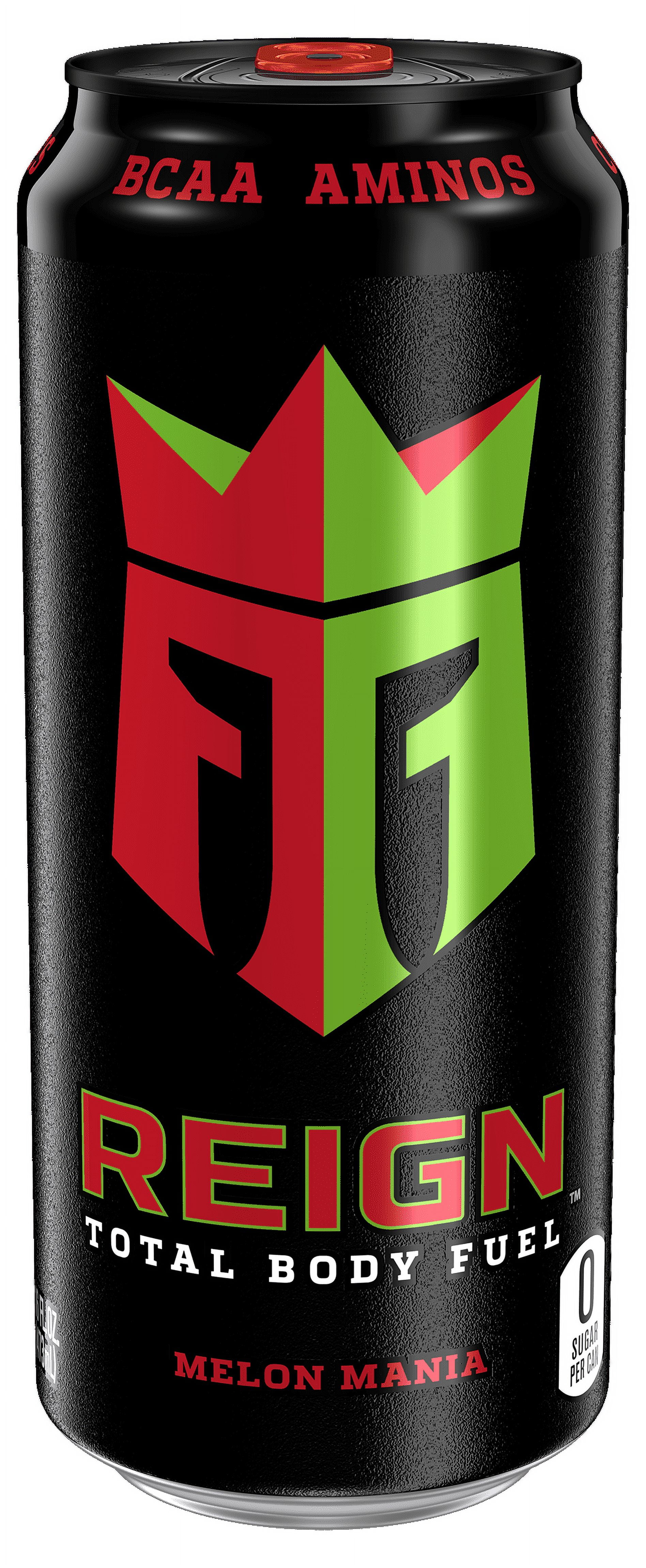 Reign Total Body Fuel, Nutrition Label Diet, Zero Carbs, Single Bottle ...