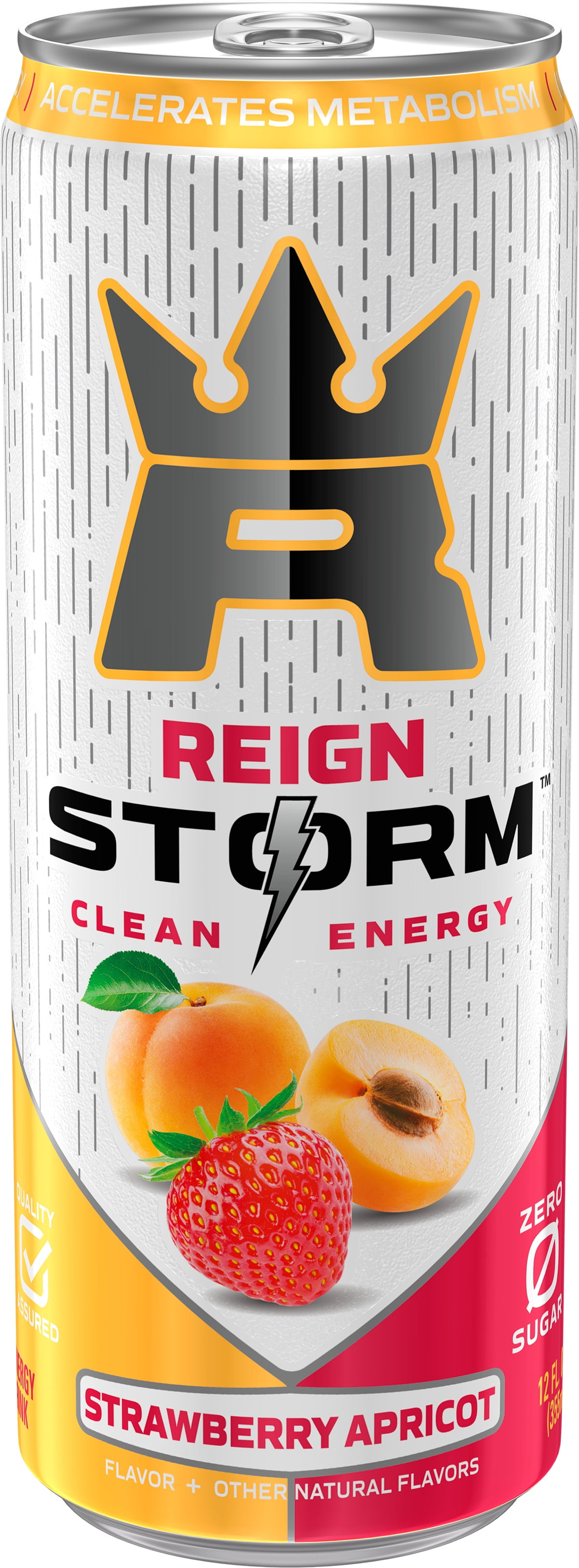Reign Storm Clean Energy Strawberry Apricot 12/12OZ - Walmart.com