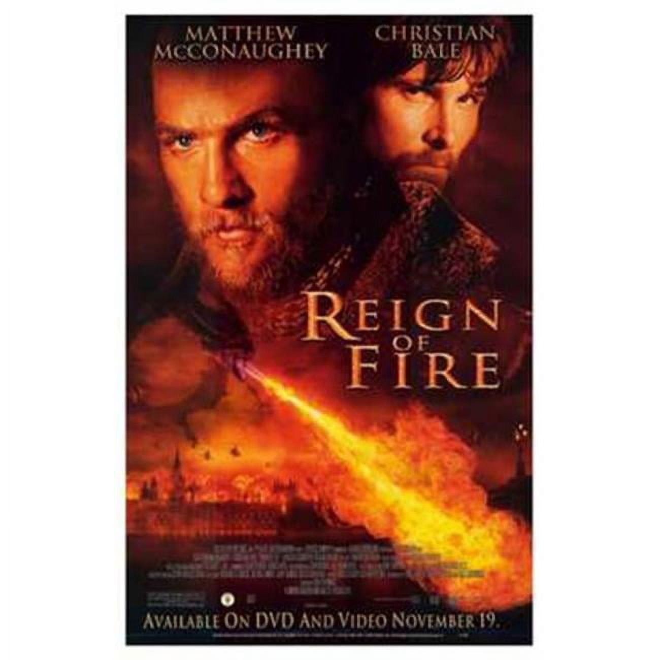Reign of Fire Movie Poster - 11 x 17 in. - Walmart.com