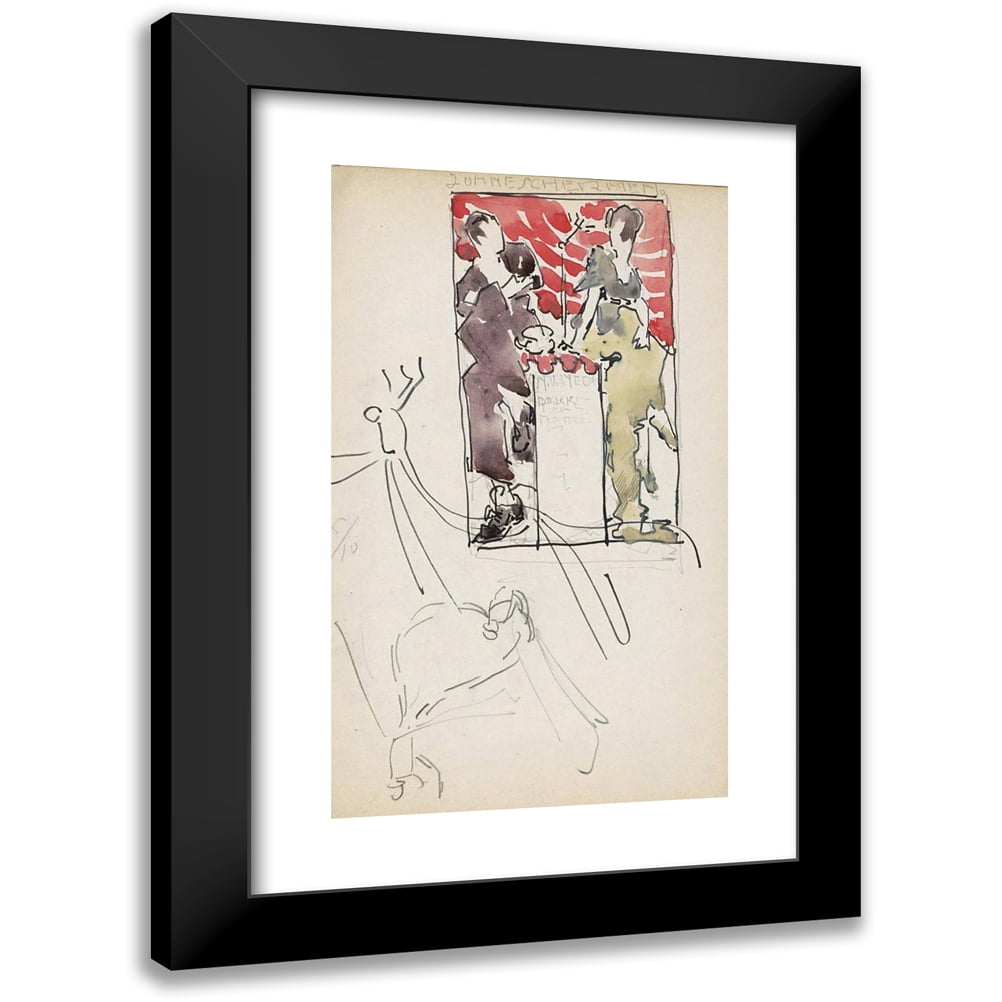 Reijer Stolk 12x18 Black Modern Framed Museum Art Print Titled ...