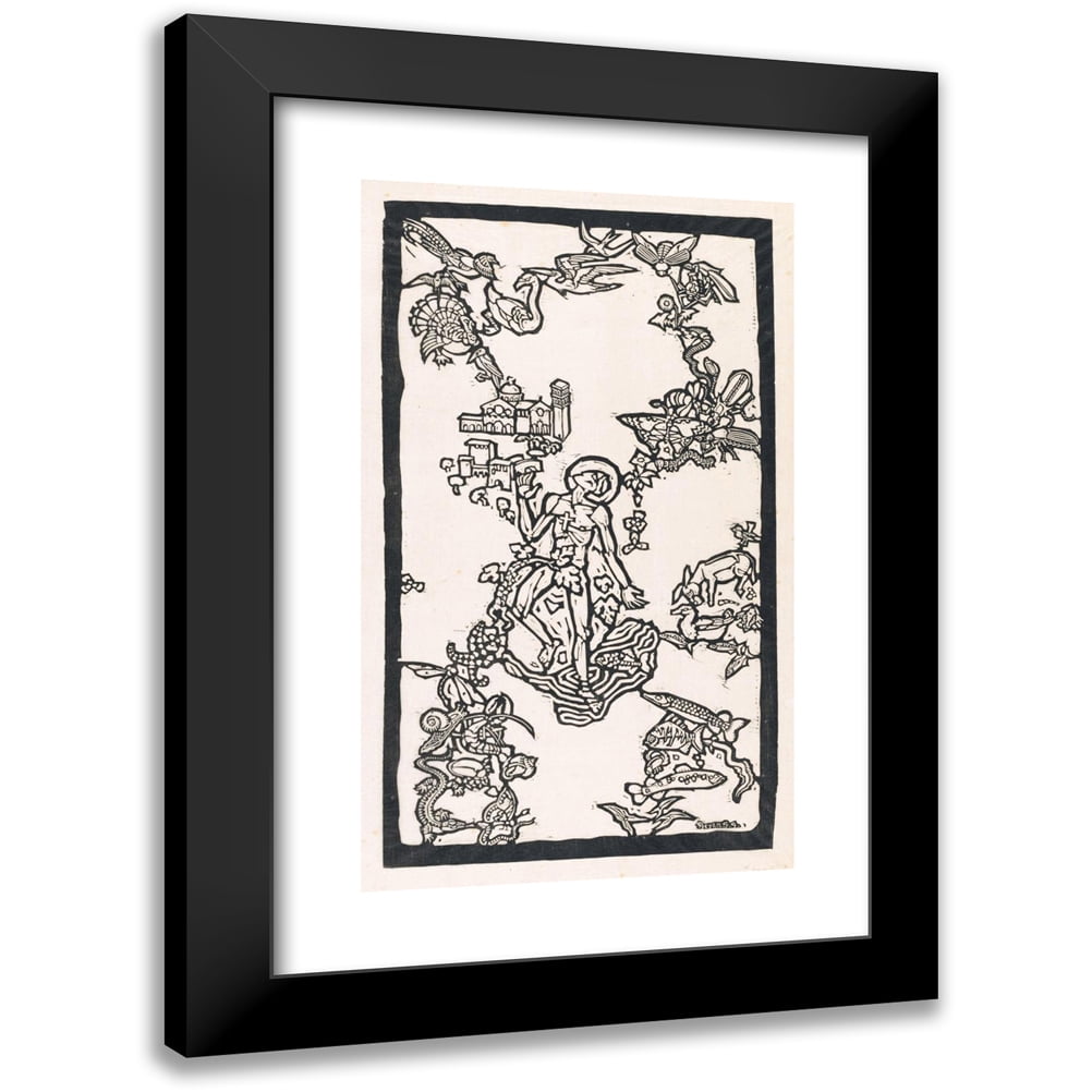 Reijer Stolk 16x24 Black Modern Framed Museum Art Print Titled - Sint ...