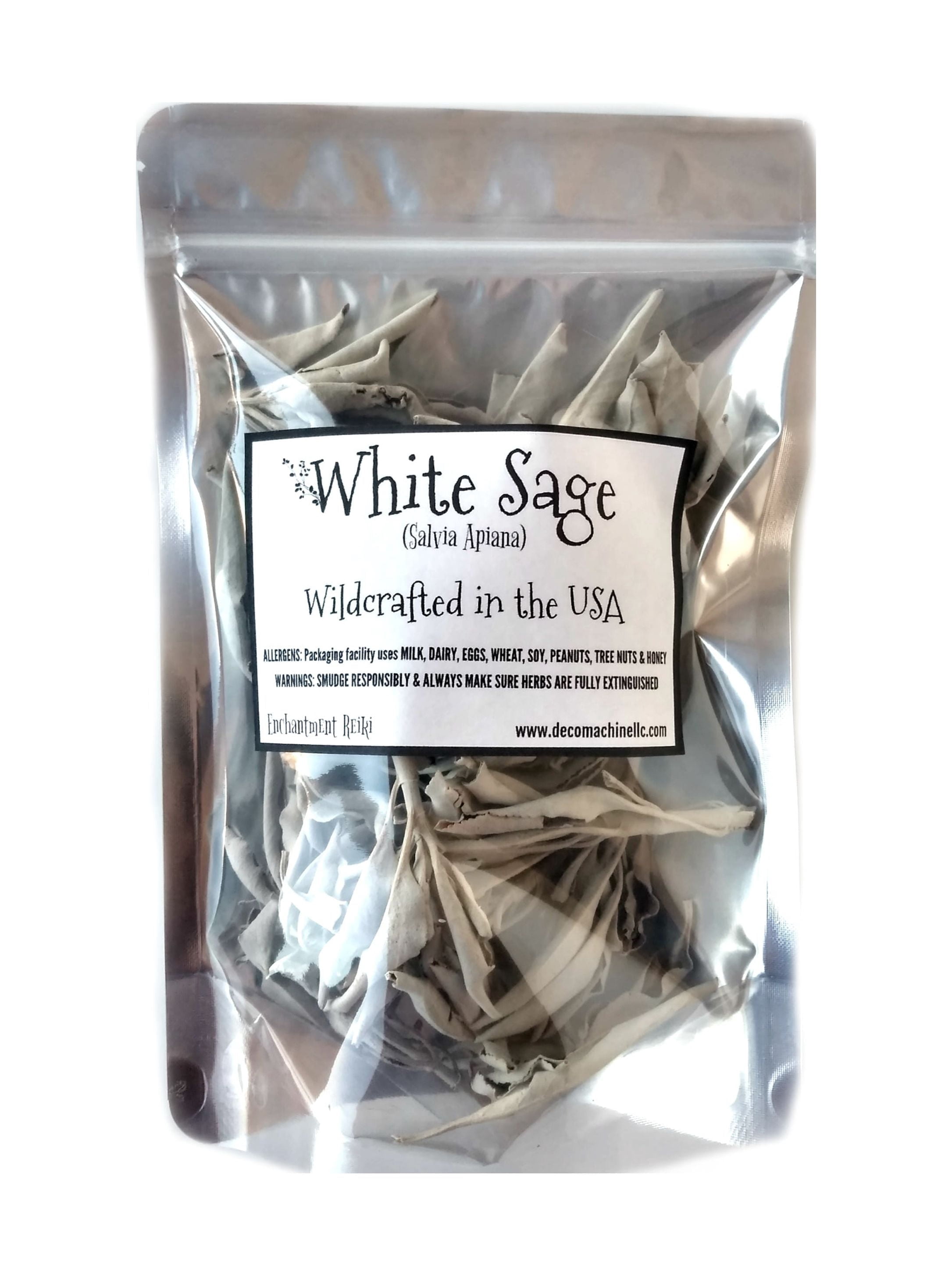 Reiki Charged White Sage Salvia Apiana Wildcrafted in the USA Loose ...