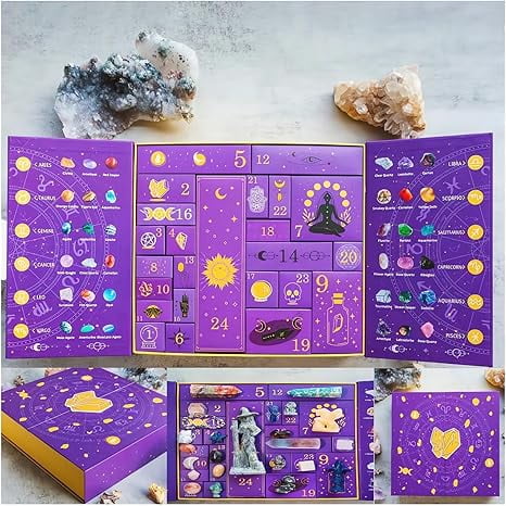 Reiki Crystal Halloween Countdown Gift Box - The Magic of Healing and ...