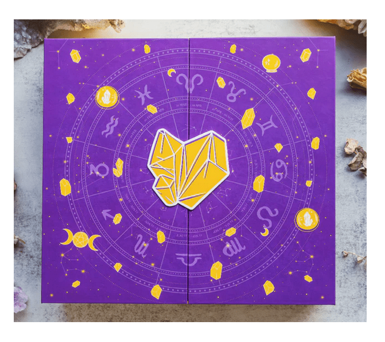 Reiki Crystal Halloween Countdown Gift Box, The Magic of Healing and ...