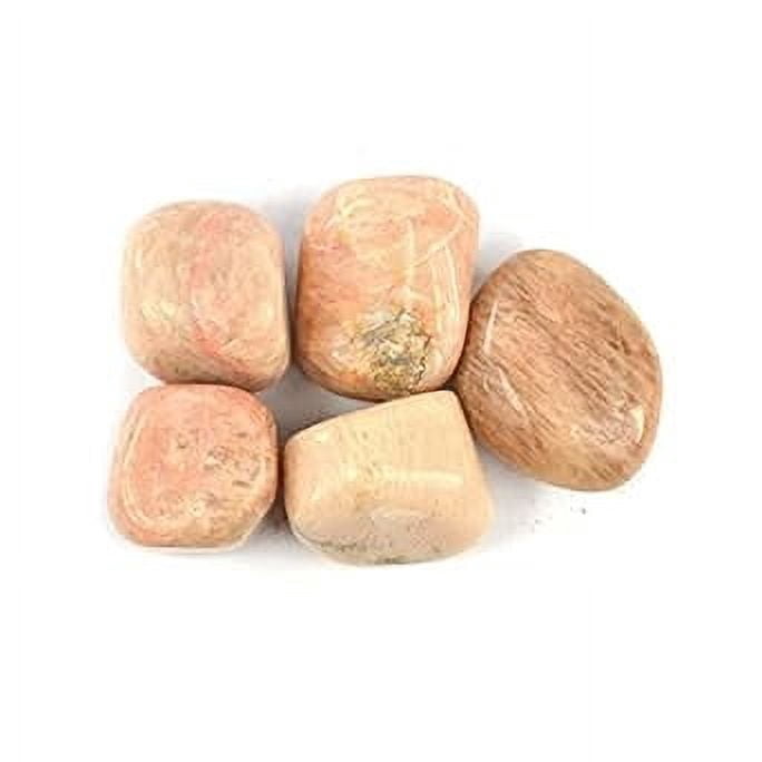 Reiki Crystal Products Natural Peach Moonstone Tumble Stone Raw Rough ...