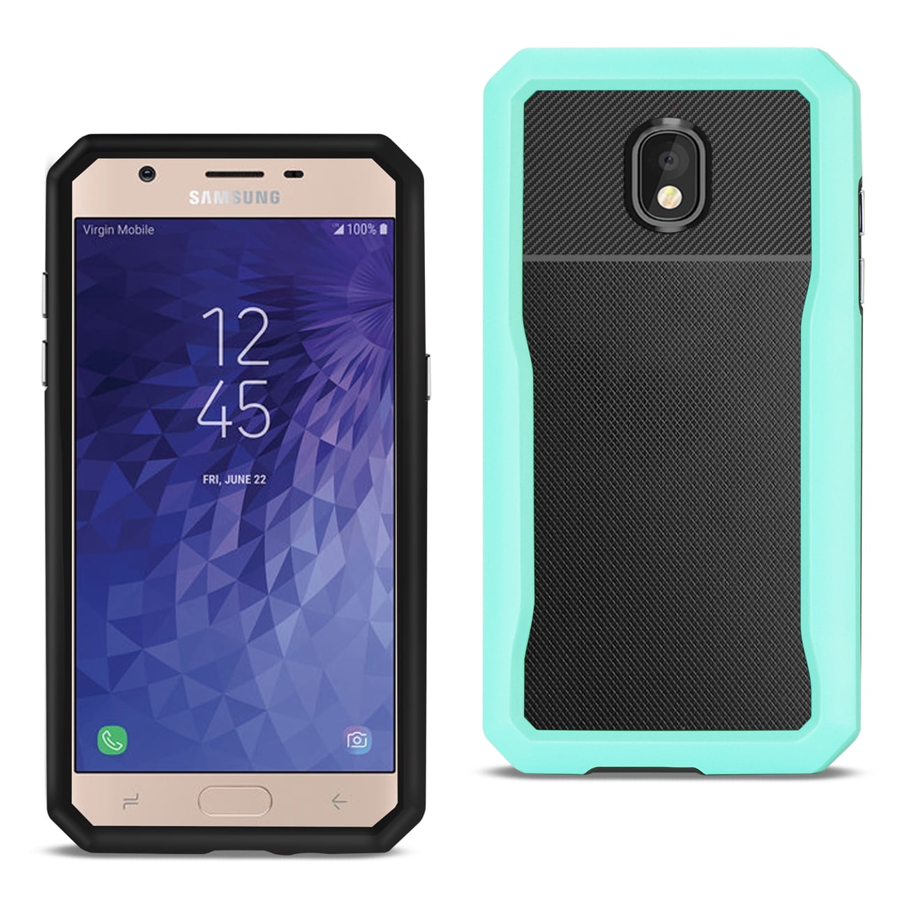 Reiko brand for Galaxy J7 (2018) Full Coverage Shockproof Case In Blue ...