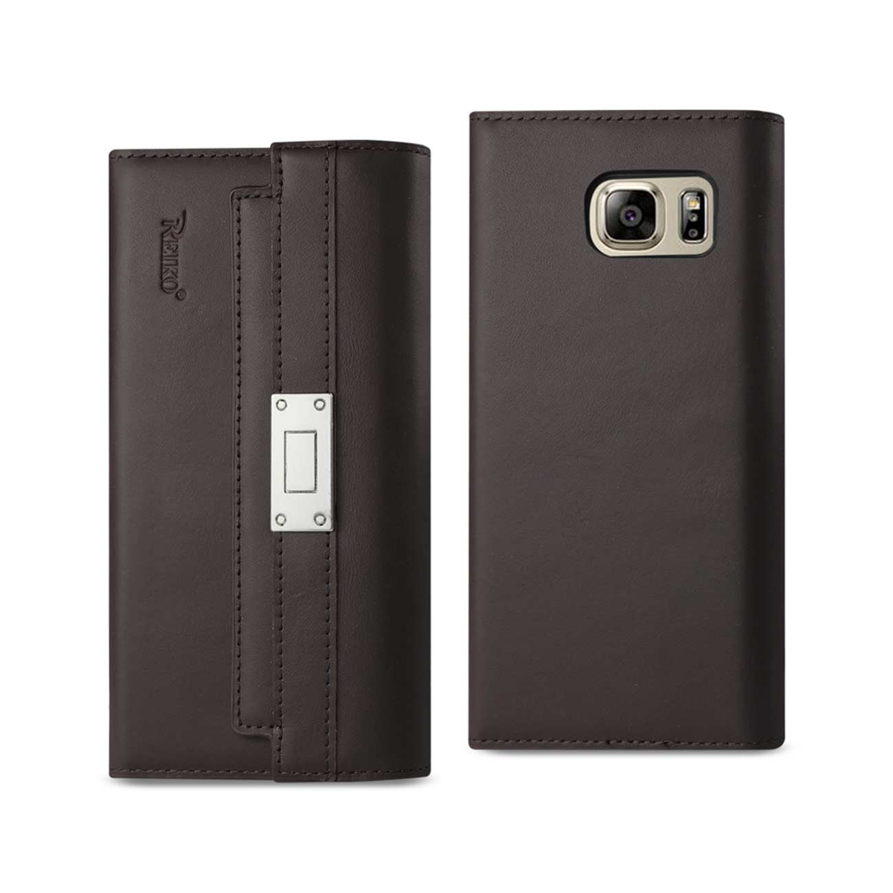Reiko brand for Galaxy Note 5 Genuine Leather Rfid Wallet Case And ...