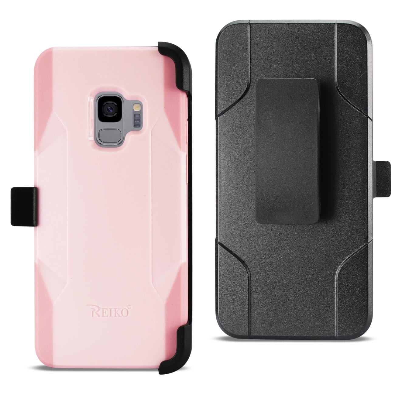 Reiko brand for Galaxy S9 3-in-1 Hybrid Heavy Duty Holster Combo Case ...