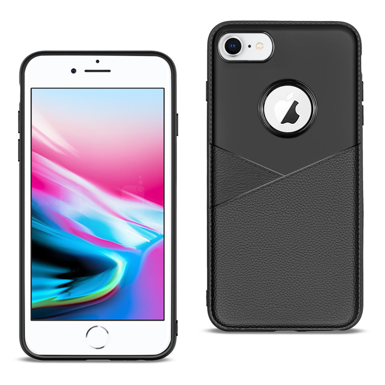 Reiko brand for Iphone 8 Good Quality Phone Case In Black - Walmart.com