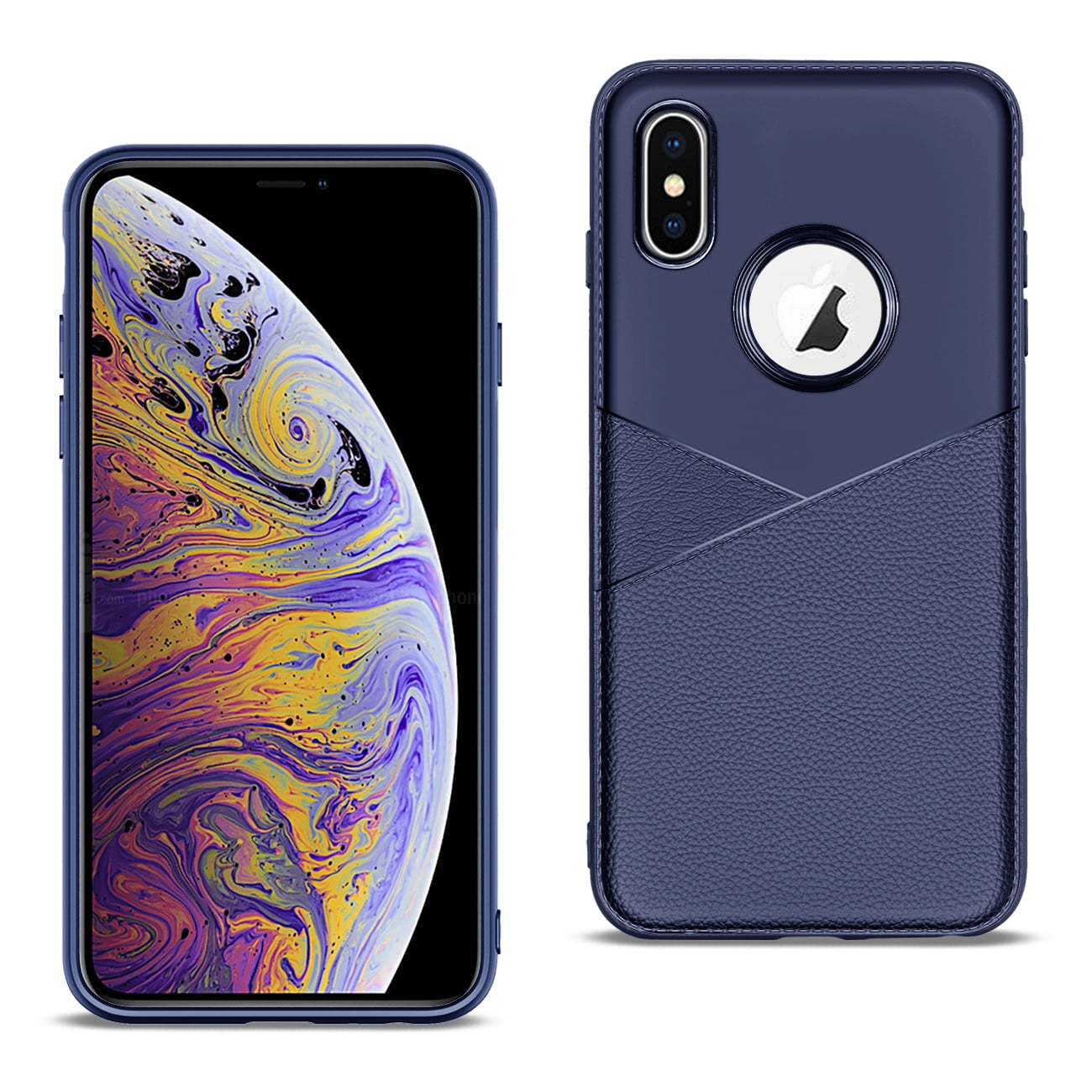 Reiko brand for Iphone Xs Max Good Quality Phone Case In Blue - Walmart.com