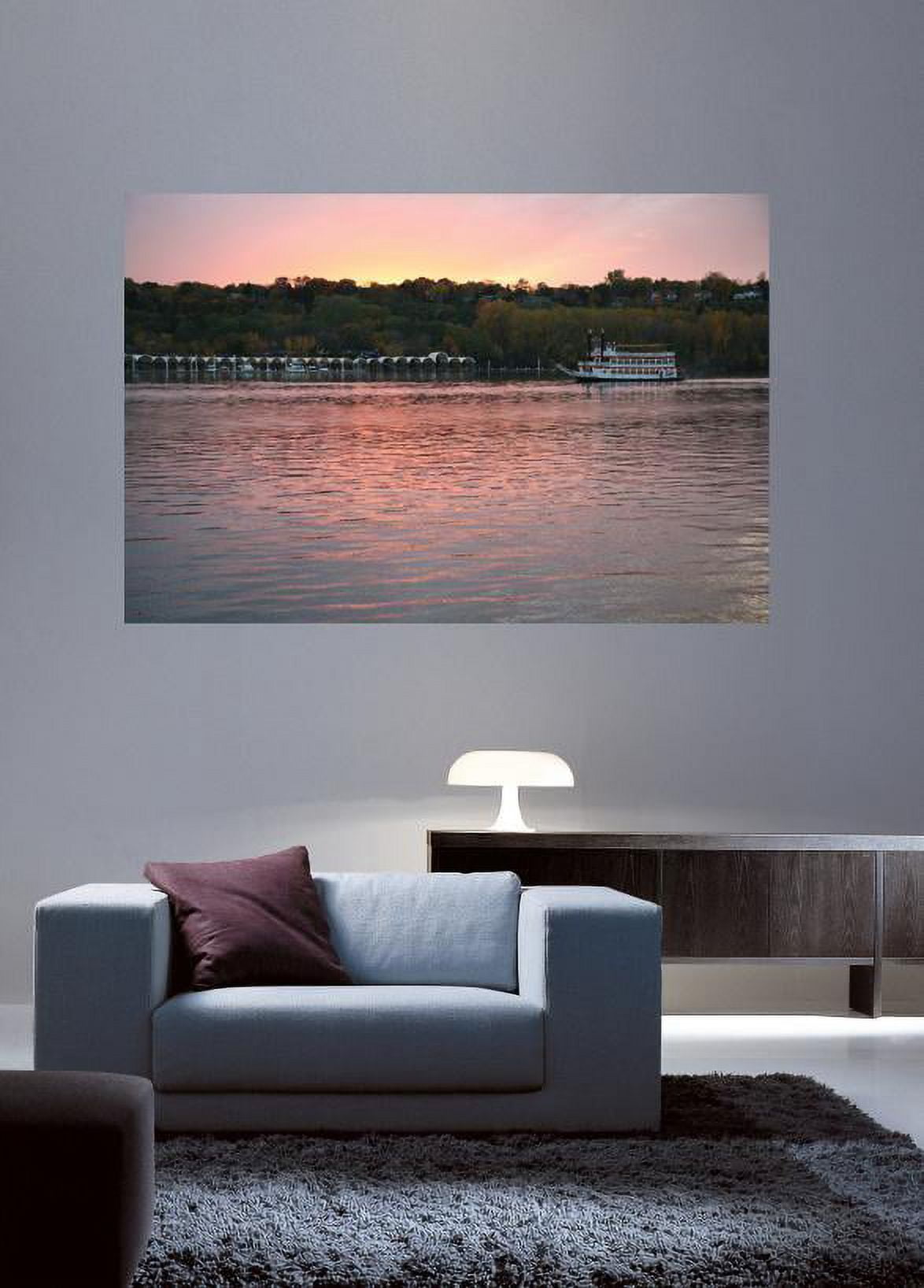 Reimer Riverboat VII Glossy Poster - Walmart.com