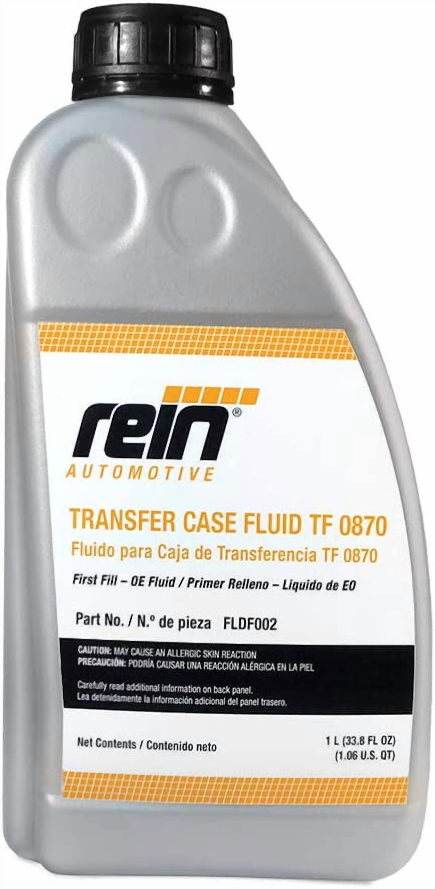 Rein FLDF002 Transfer Case Fluid TF 0870-1 Liter - Walmart.com