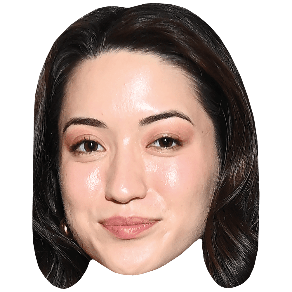 Reina Hardesty (Dark Hair) Celebrity Mask, Flat Card Face, Fancy Dress ...