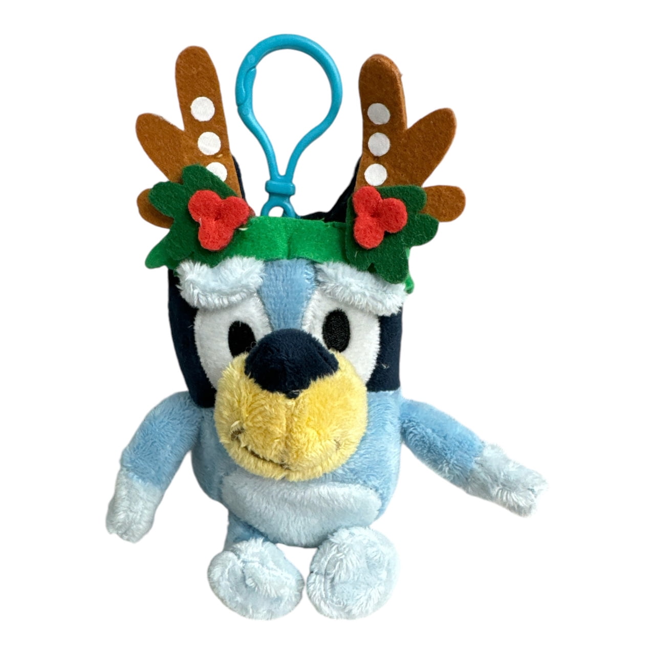 Reindeer Bluey 7" Plush Clip - Walmart.com