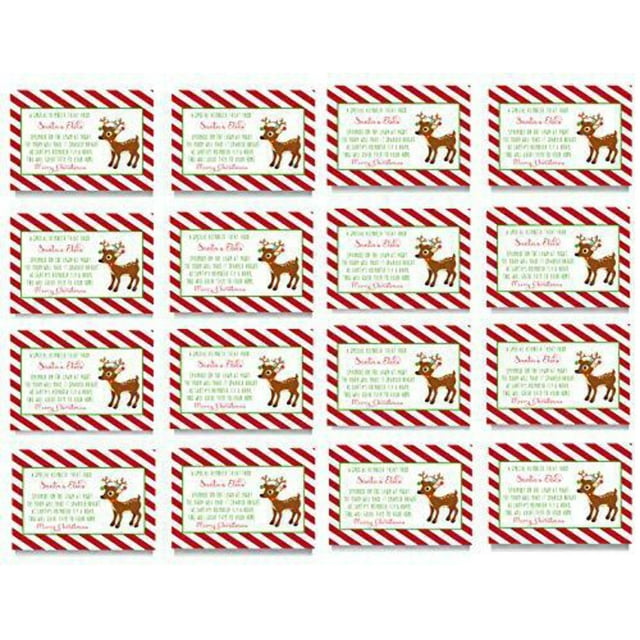 Reindeer Food Gift Tags - Christmas Party Supplies - Kids Favors ...