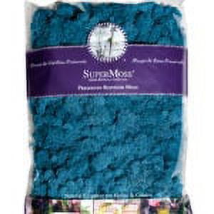 Reindeer Moss Royal Blue 8oz - Craft Moss - Moss for Crafts - Floral ...