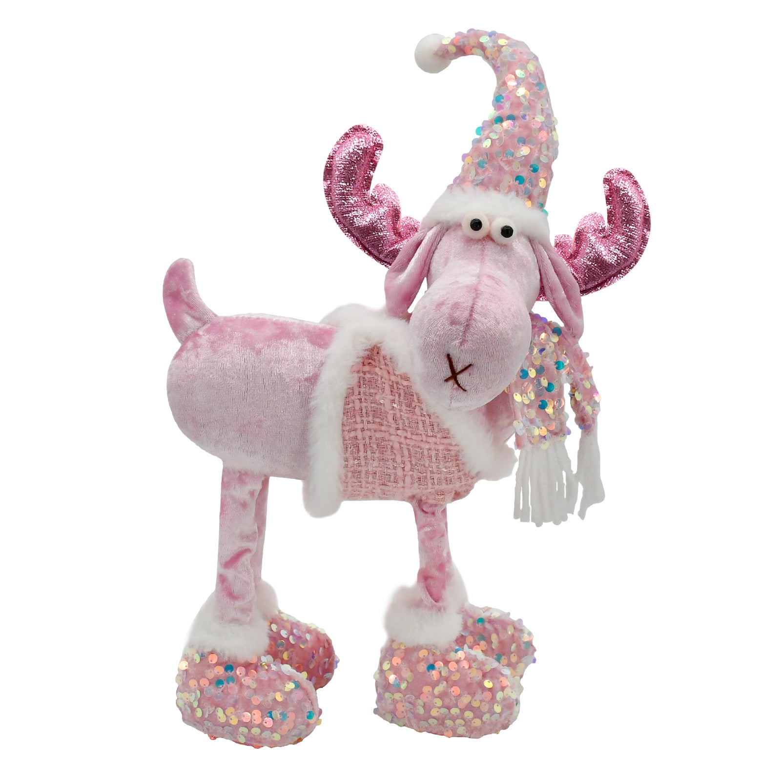 Reindeer Plush Toy Christmas Pet Stuffed Animals Plush Toy Plush ...